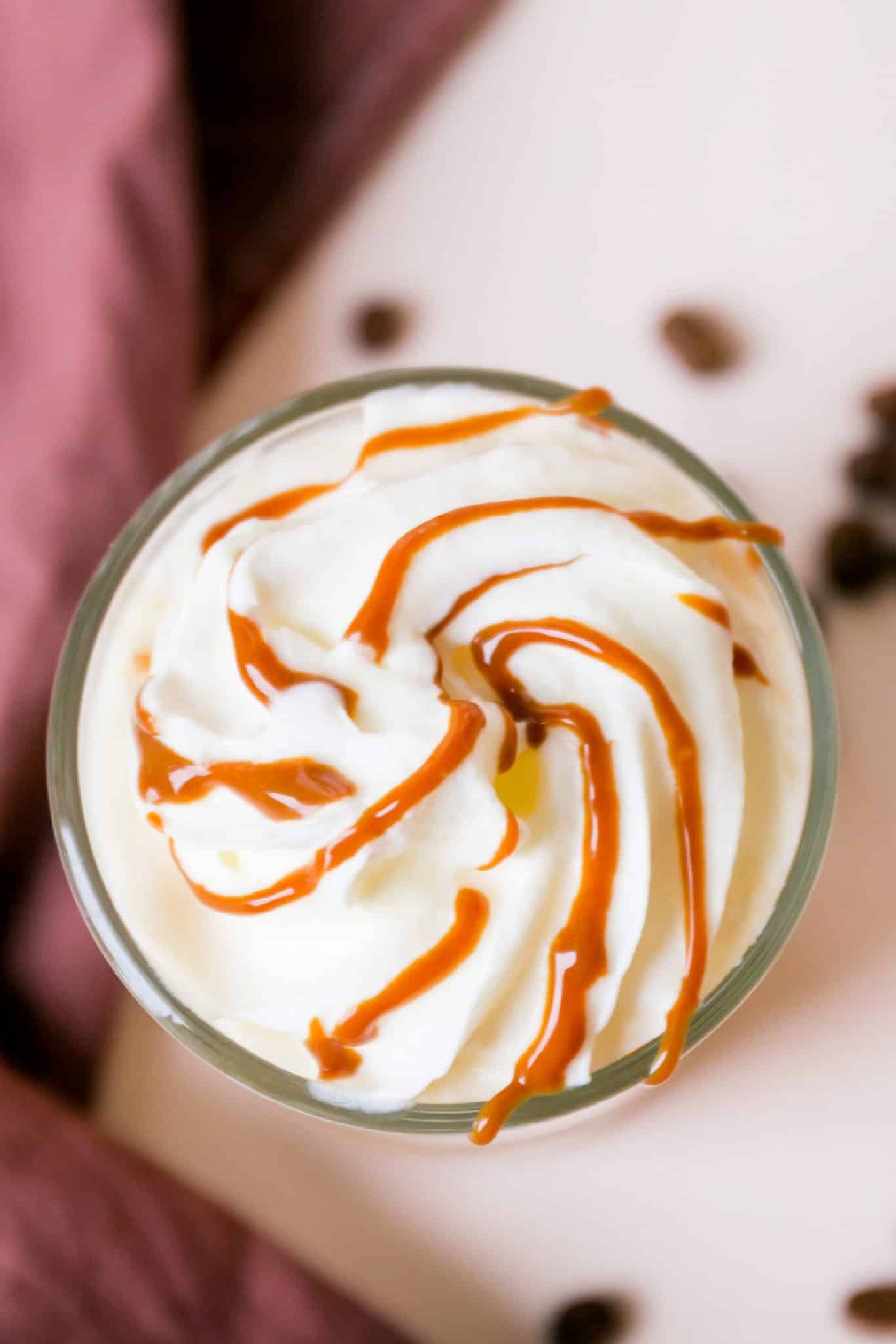 Starbucks Caramel Frappuccino - mom makes dinner